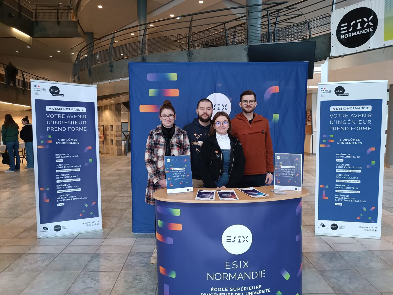 Retour sur les Journées Portes Ouvertes de l'ESIX Normandie · ESIX ...